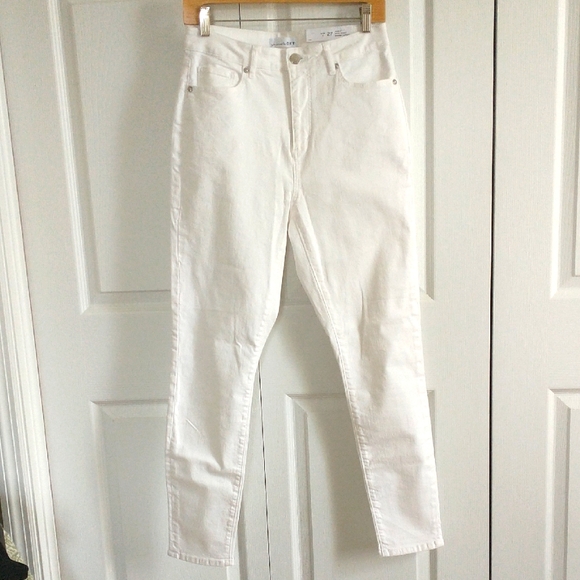 LOFT | Jeans | Loft White High Rise Jeans Timeless Elegance | Poshmark